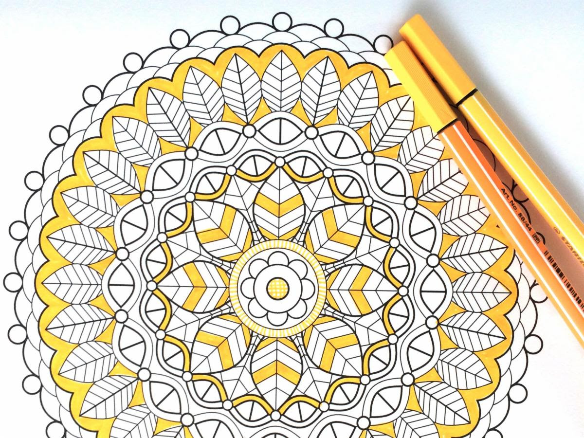 Friday Fun: Adult Coloring! - Independent Living Resource Center of San ...